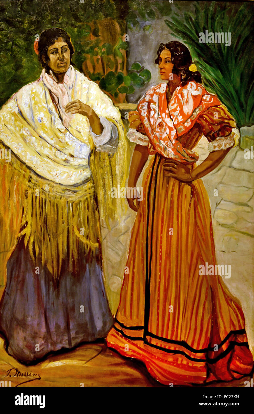 Two Gypsies ca. 1901-1903 Francisco Iturrino 1864 - 1928 Spanish Spain ...