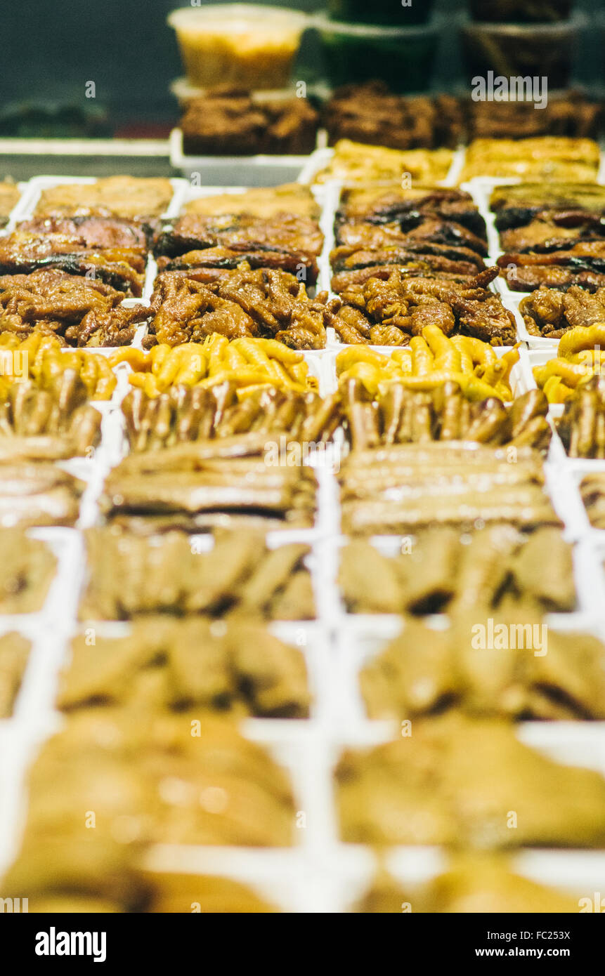 braised duck wings for snack Stock Photo - Alamy