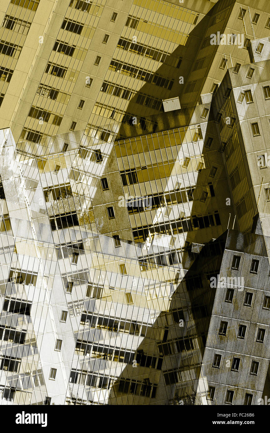 Abstract buildings hi-res stock photography and images - Alamy