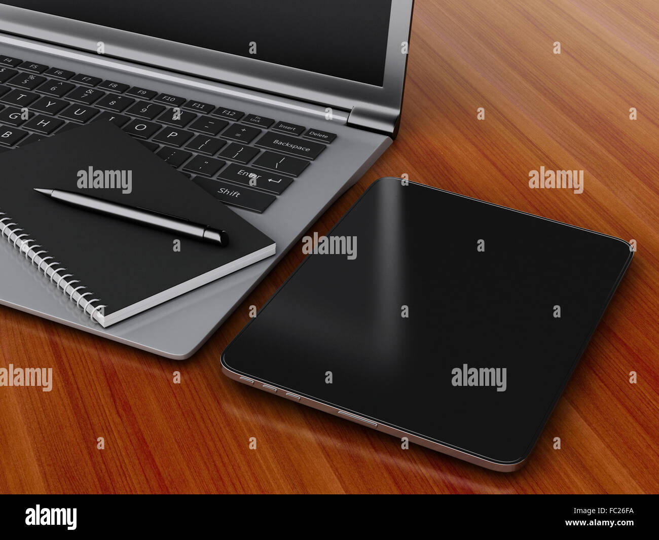 Mobile workplace tablet pc hi-res stock photography and images - Alamy