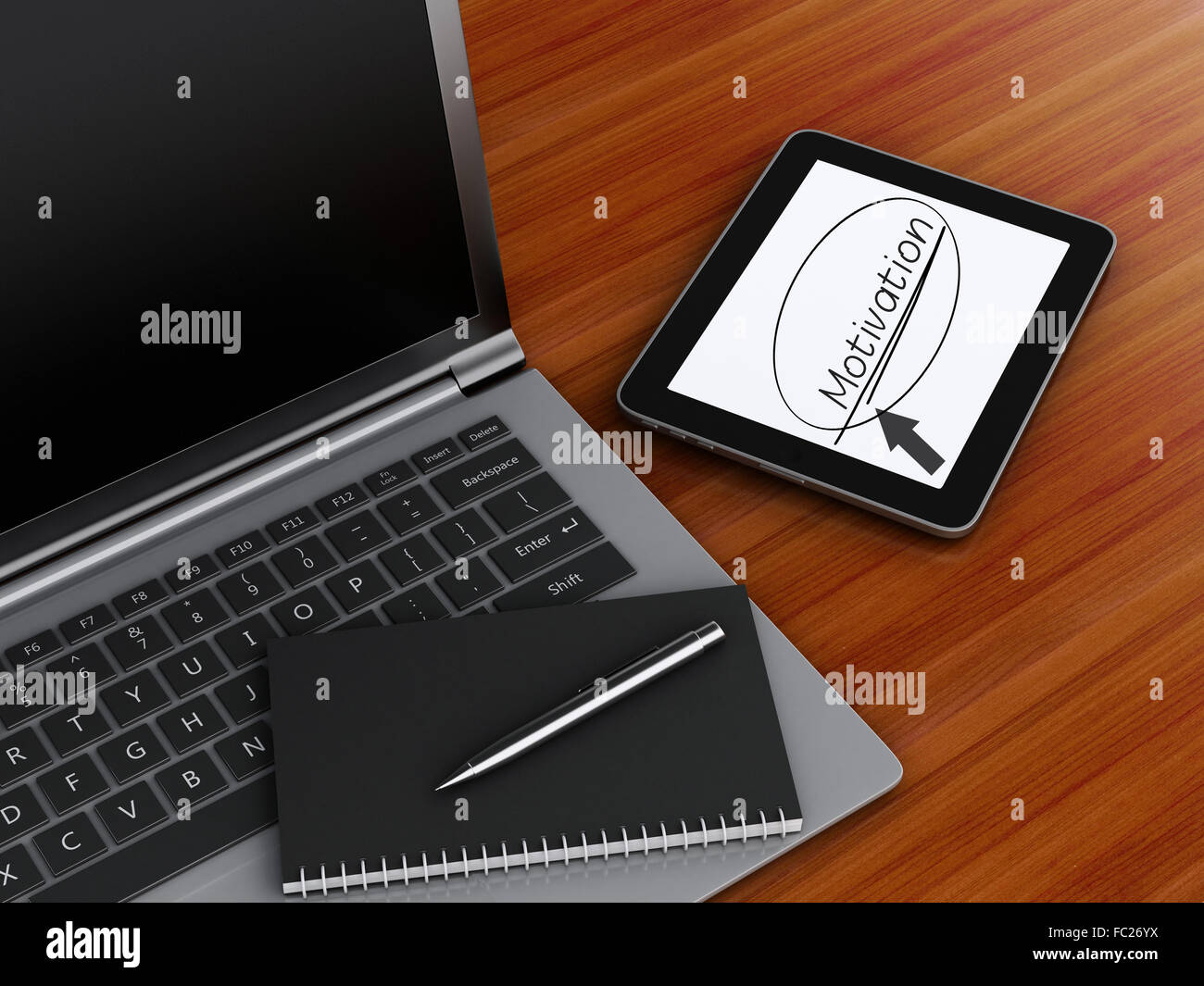 Mobile workplace tablet pc hi-res stock photography and images - Alamy