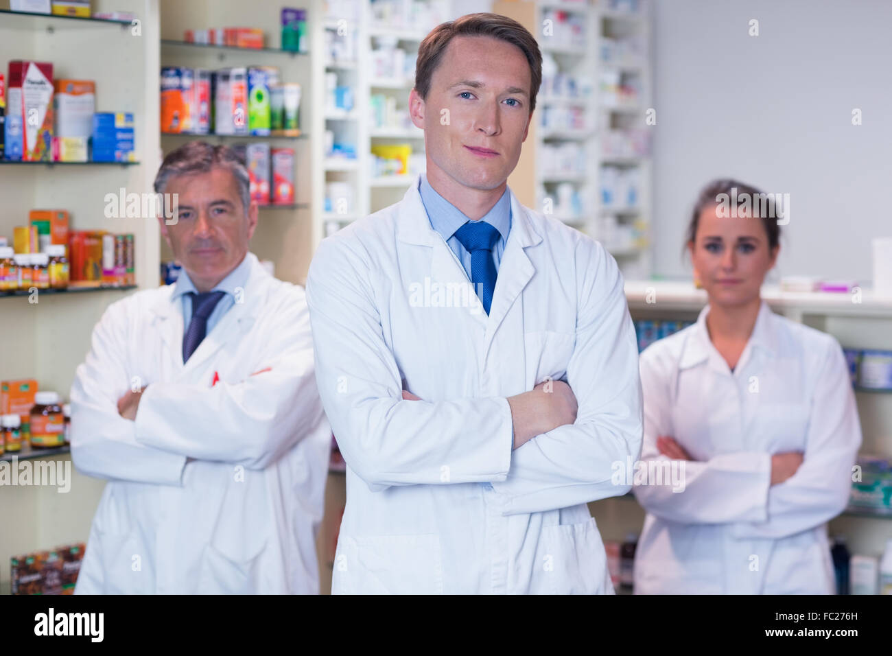 Pharmacy team hi-res stock photography and images - Alamy