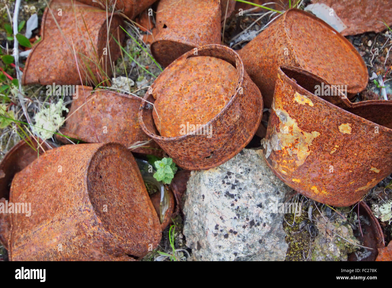 Rusty canned food Stock Photo - Alamy