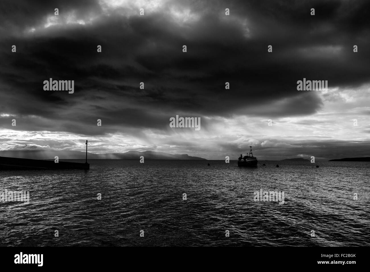 Afternoon rain Black and White Stock Photos & Images - Alamy
