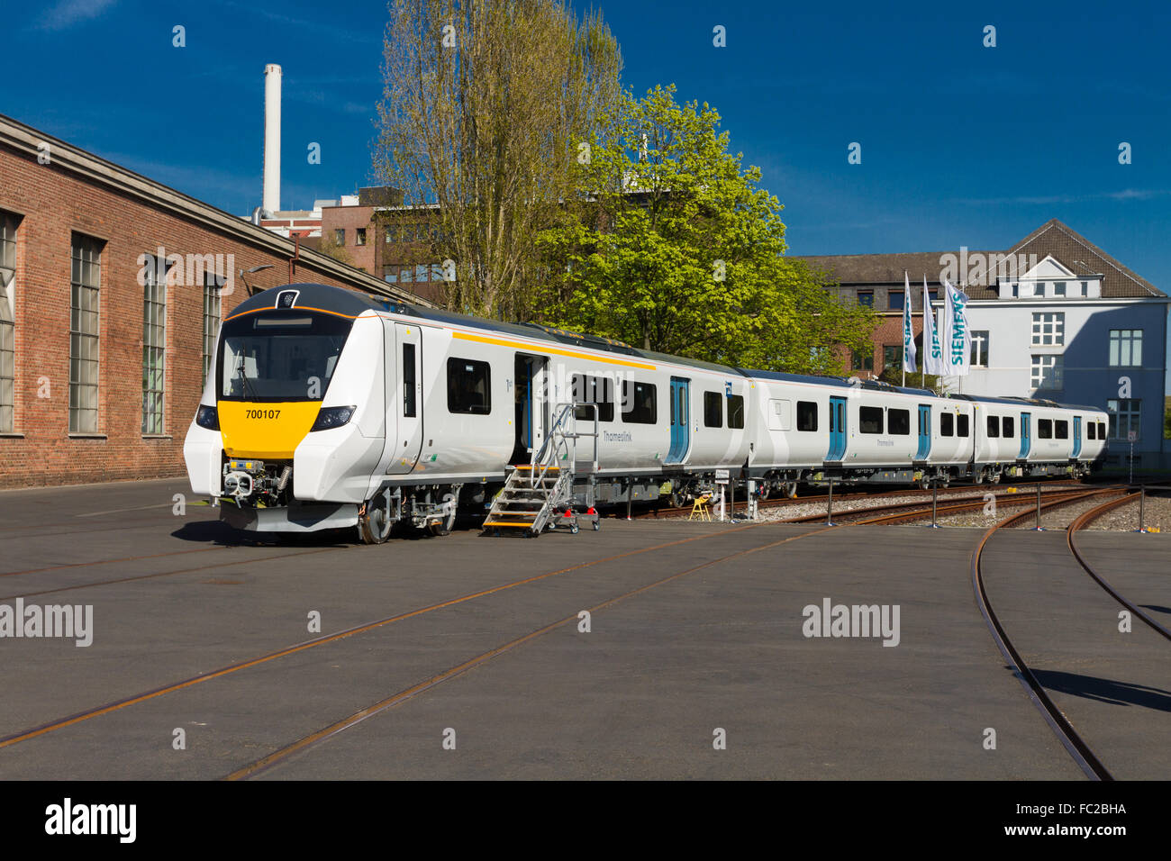Siemens Thameslink-Train for London Stock Photo - Alamy