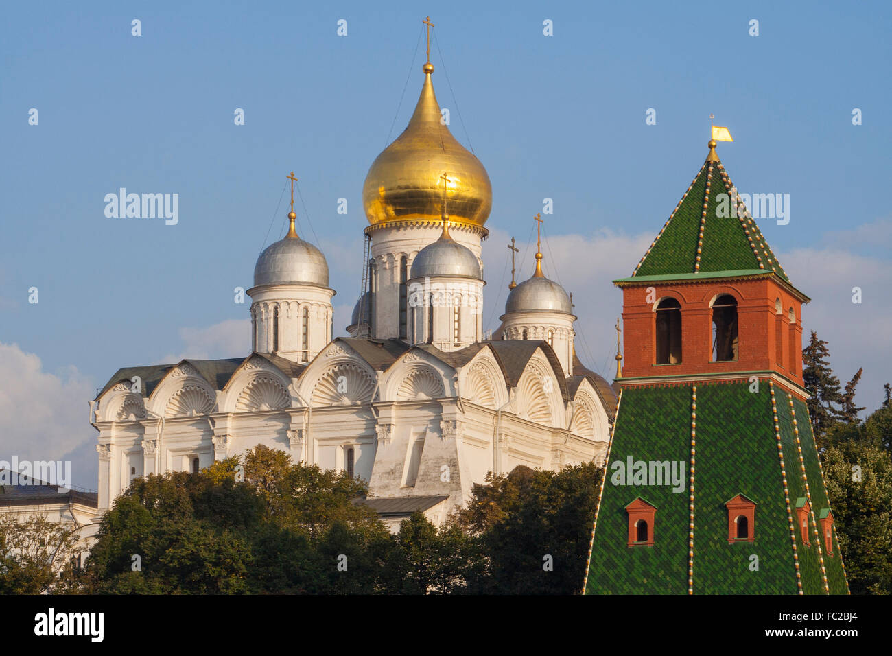 Archangel Cathedral in the Kremlin, Moscow, Russia Stock Photo - Alamy