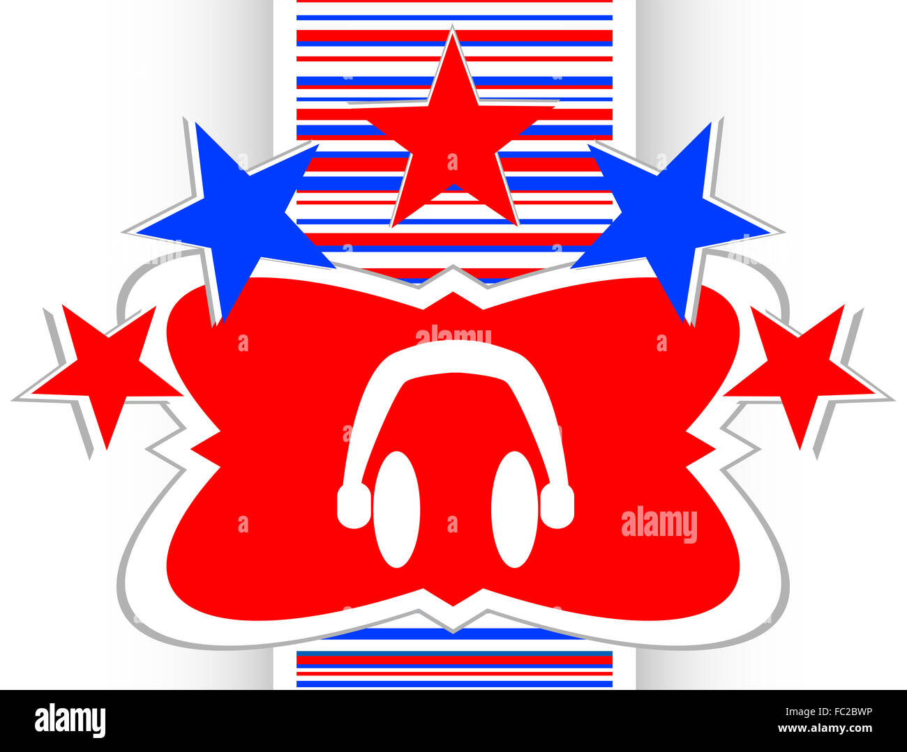 modern headphone buttons web icon vector Stock Photo - Alamy