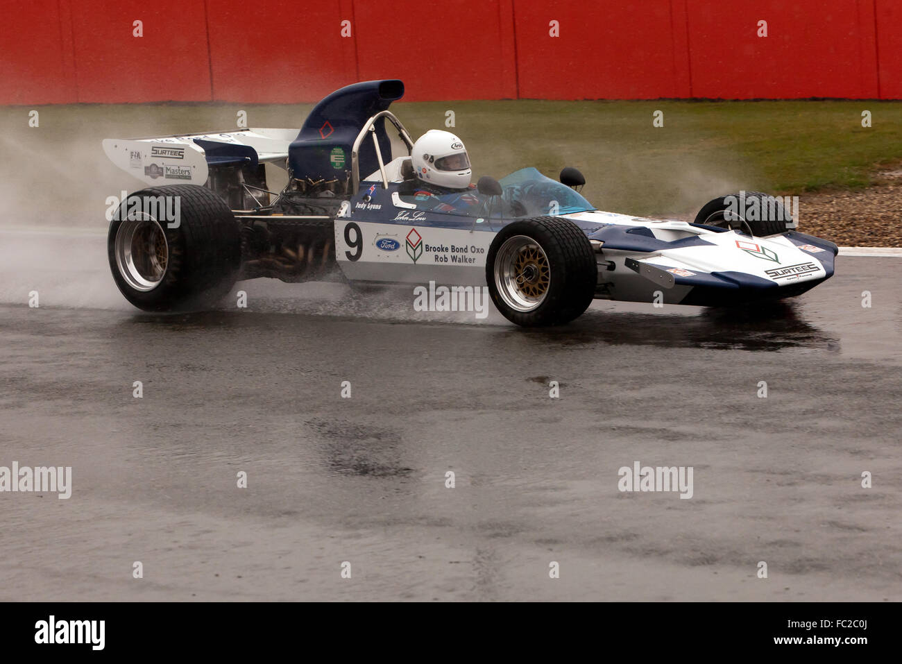 A Surtees 1971-72 TS9 Formula 1 car Qualifying in the rain, or the FIA ...