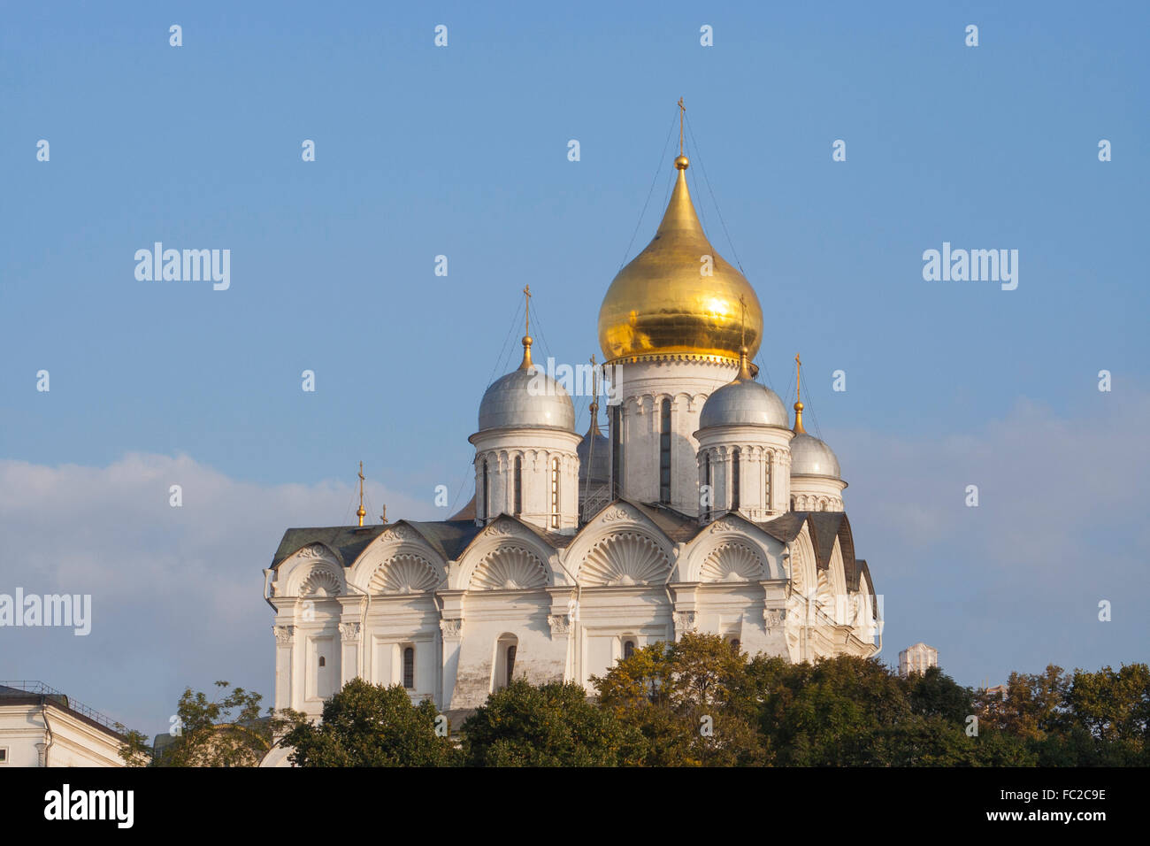 Archangel Cathedral in the Kremlin, Moscow, Russia Stock Photo - Alamy