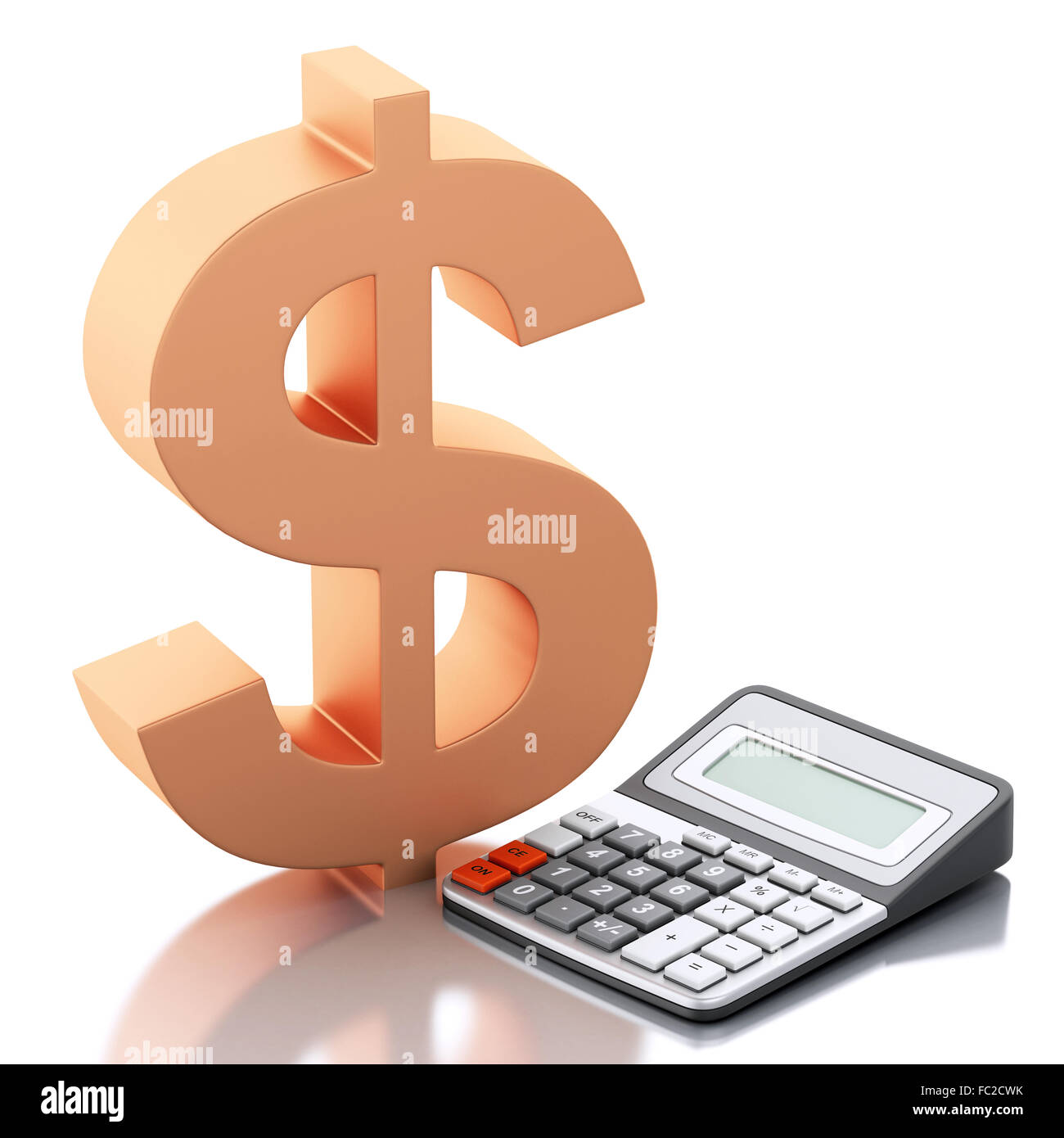 3d Financial business concept Stock Photo - Alamy