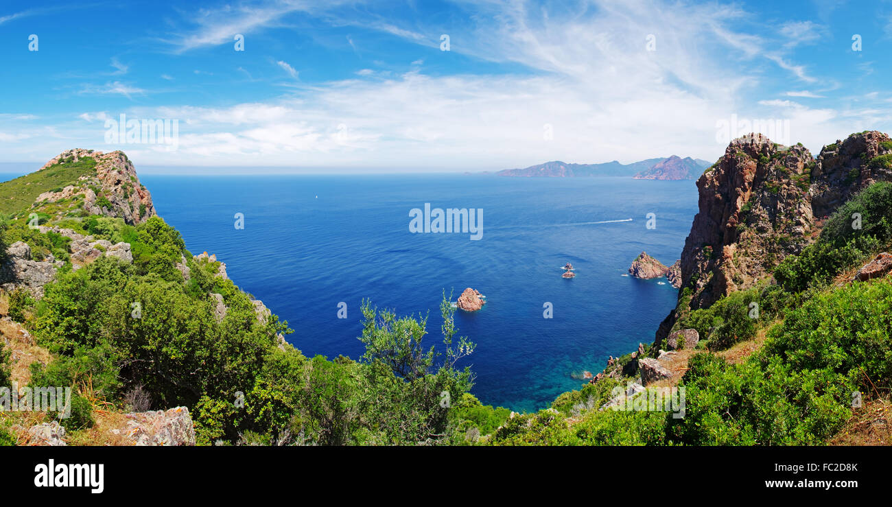 The Gulf of Porto - Corsica Stock Photo - Alamy
