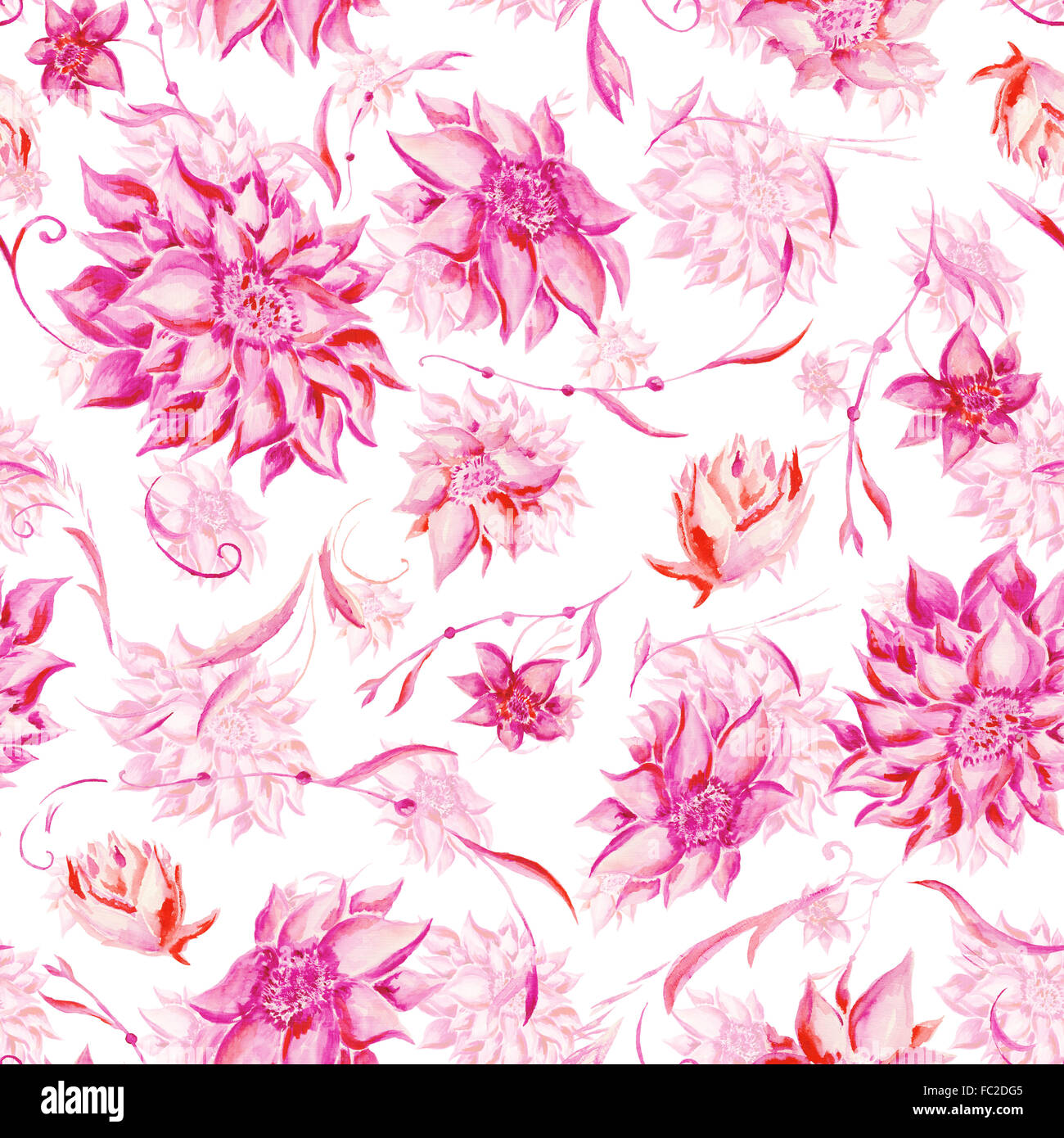 Seamless background for textile and wallpaper design Stock Photo - Alamy