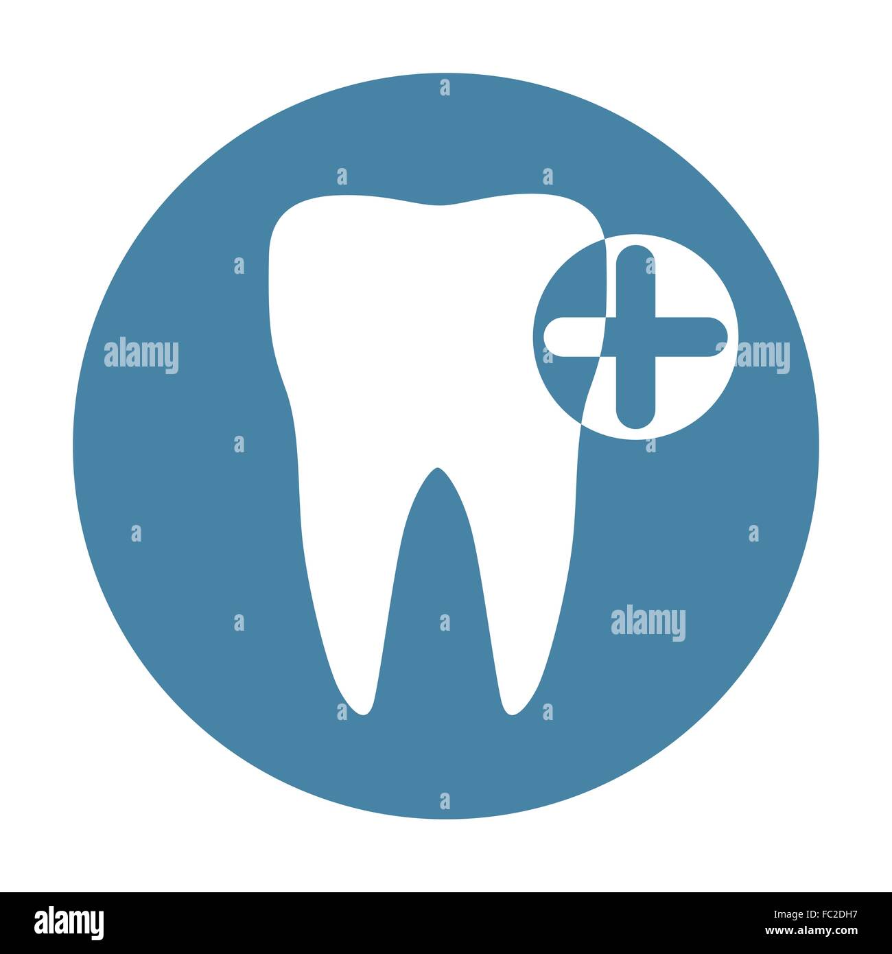 Tooth Icon Symbol Vector Illustration Stock Vector Image & Art - Alamy