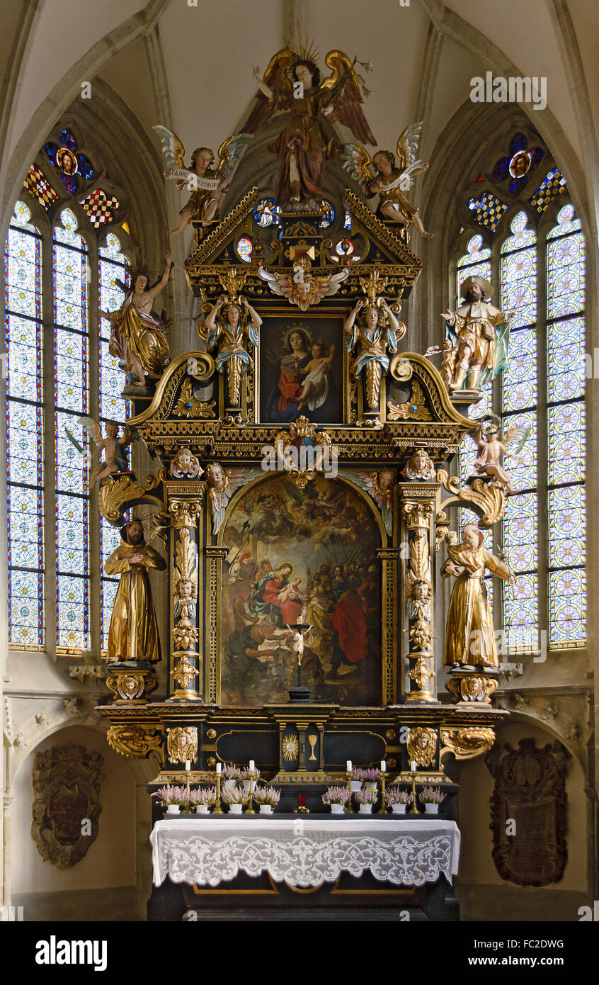 Baroque altar hi-res stock photography and images - Alamy