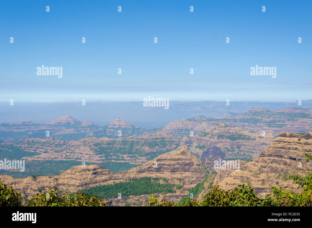 Arthur Seat Point Mahabaleshwar Maharashtra High Resolution Stock ...