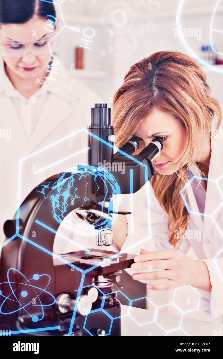 Composite image of science and medical graphic Stock Photo - Alamy