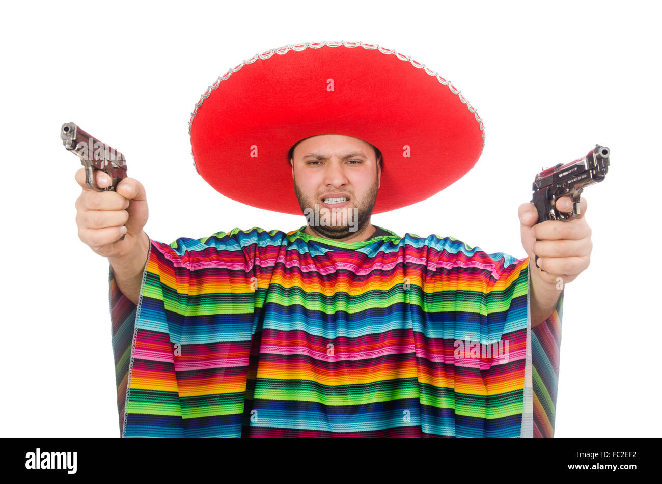 Mexicans Holding Guns