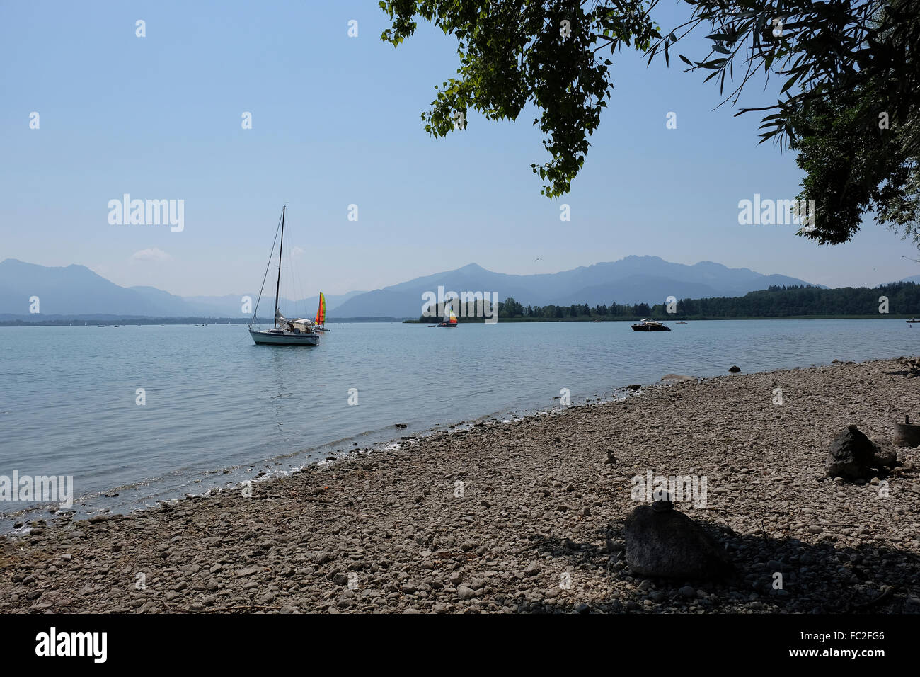 Chiemsee Island, Bavaria, Germany Stock Photo - Alamy