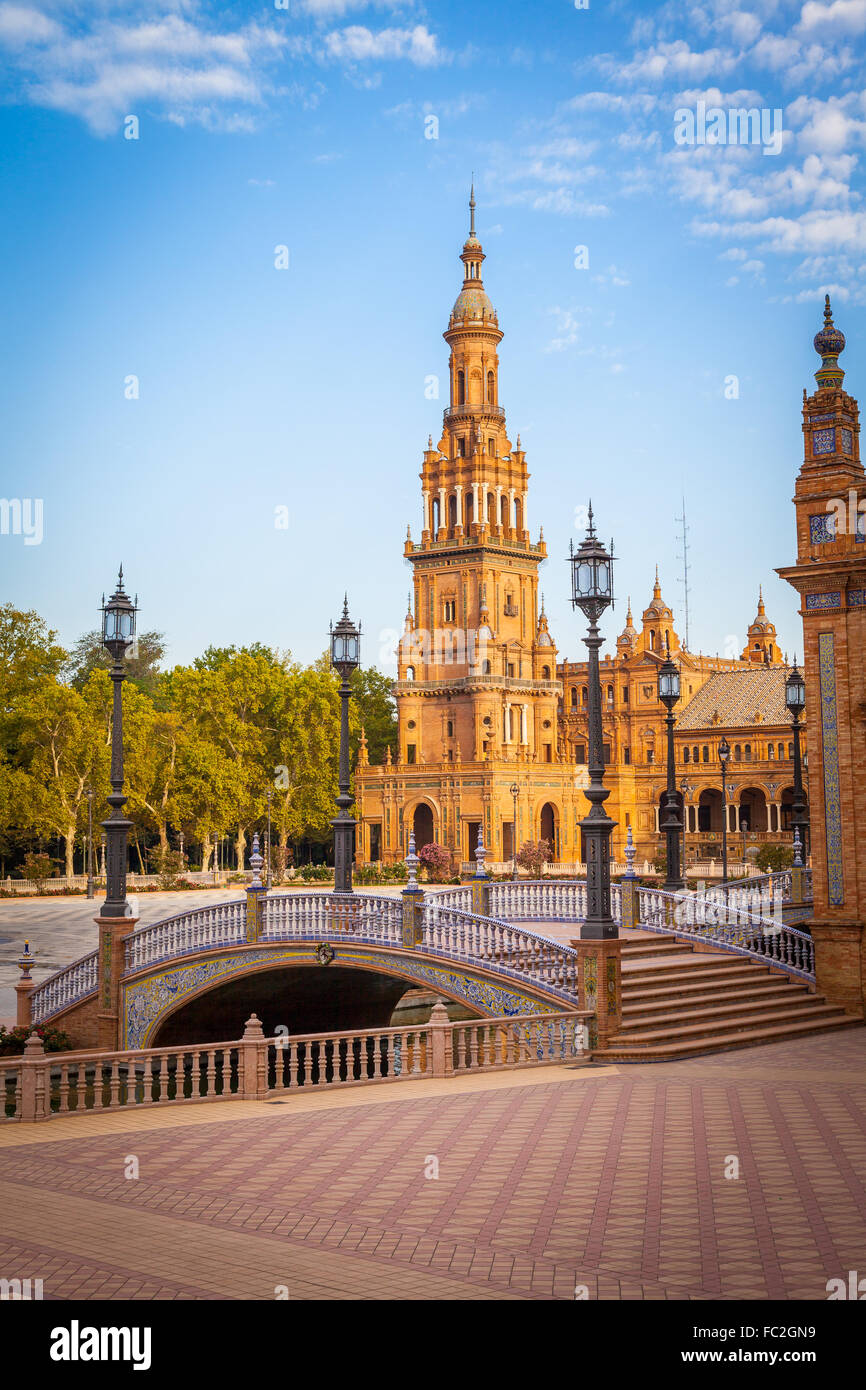 Seville Spain Square Stock Photo - Alamy