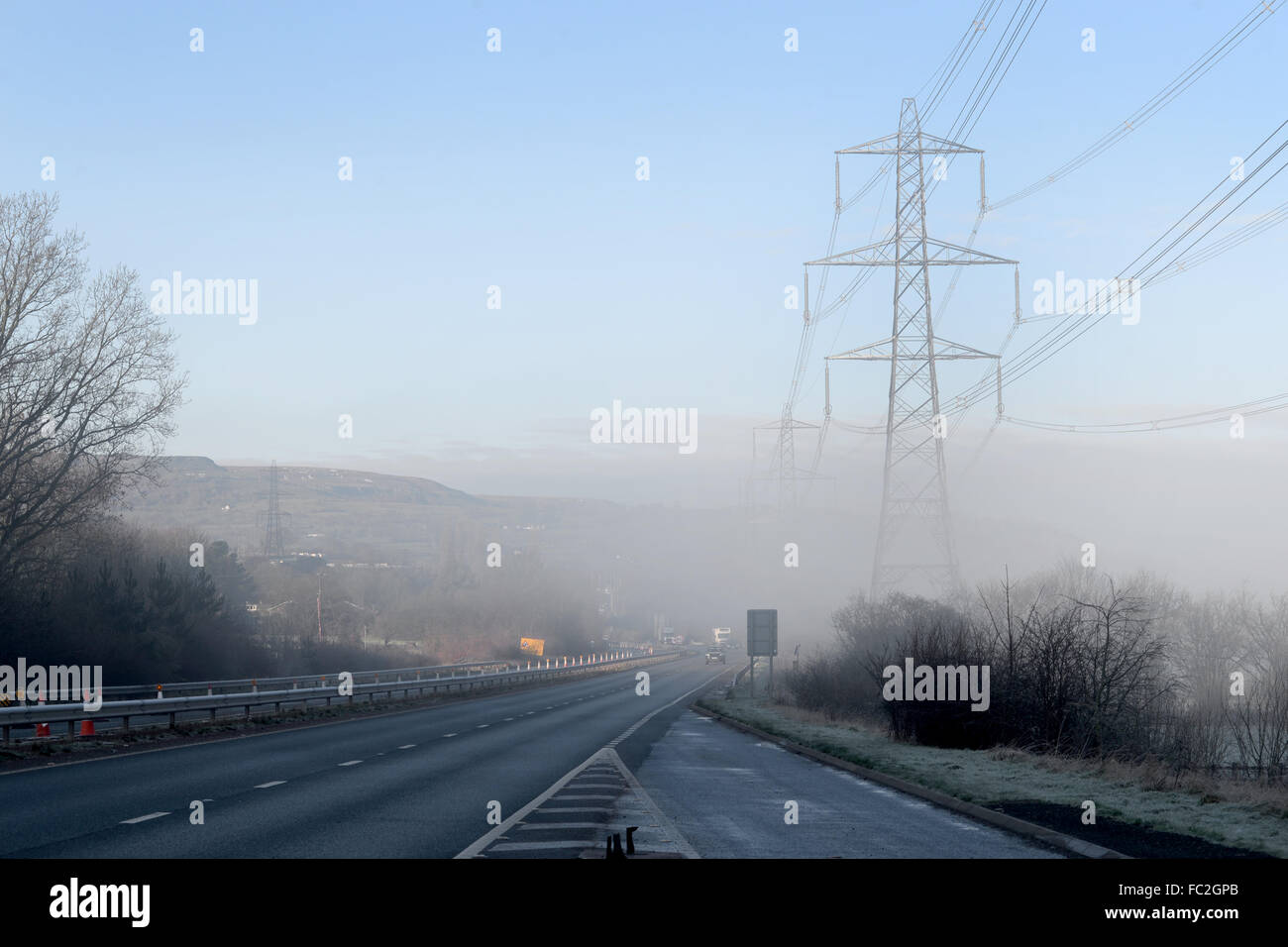 Tuesday 19th january 2016 Generic stock picture of the A465 Heads of ...