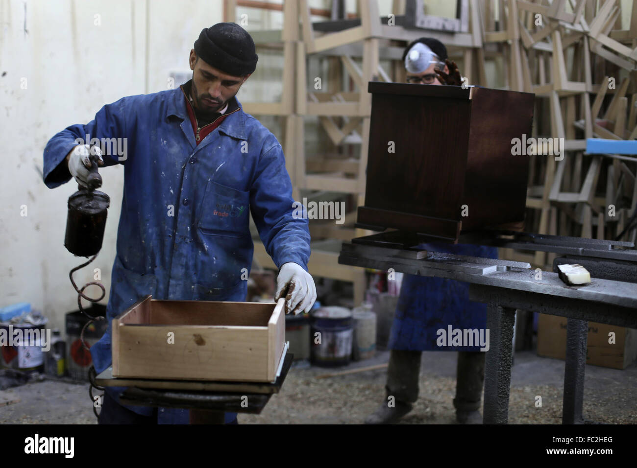 Gaza City, Gaza Strip, Palestinian Territory. 20th Jan, 2016. A ...