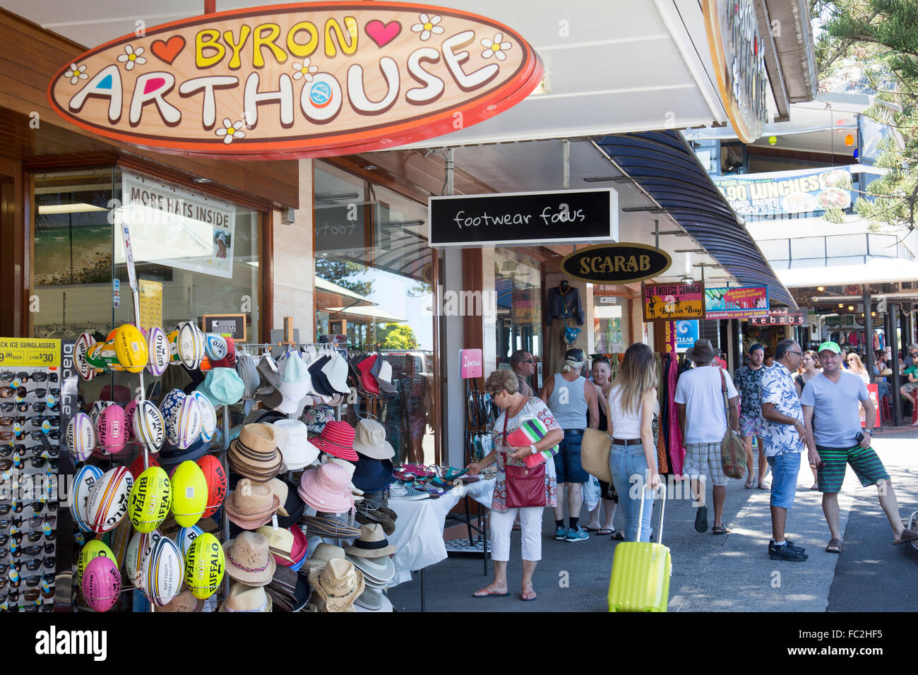 Byron bay town hi-res stock photography and images - Alamy