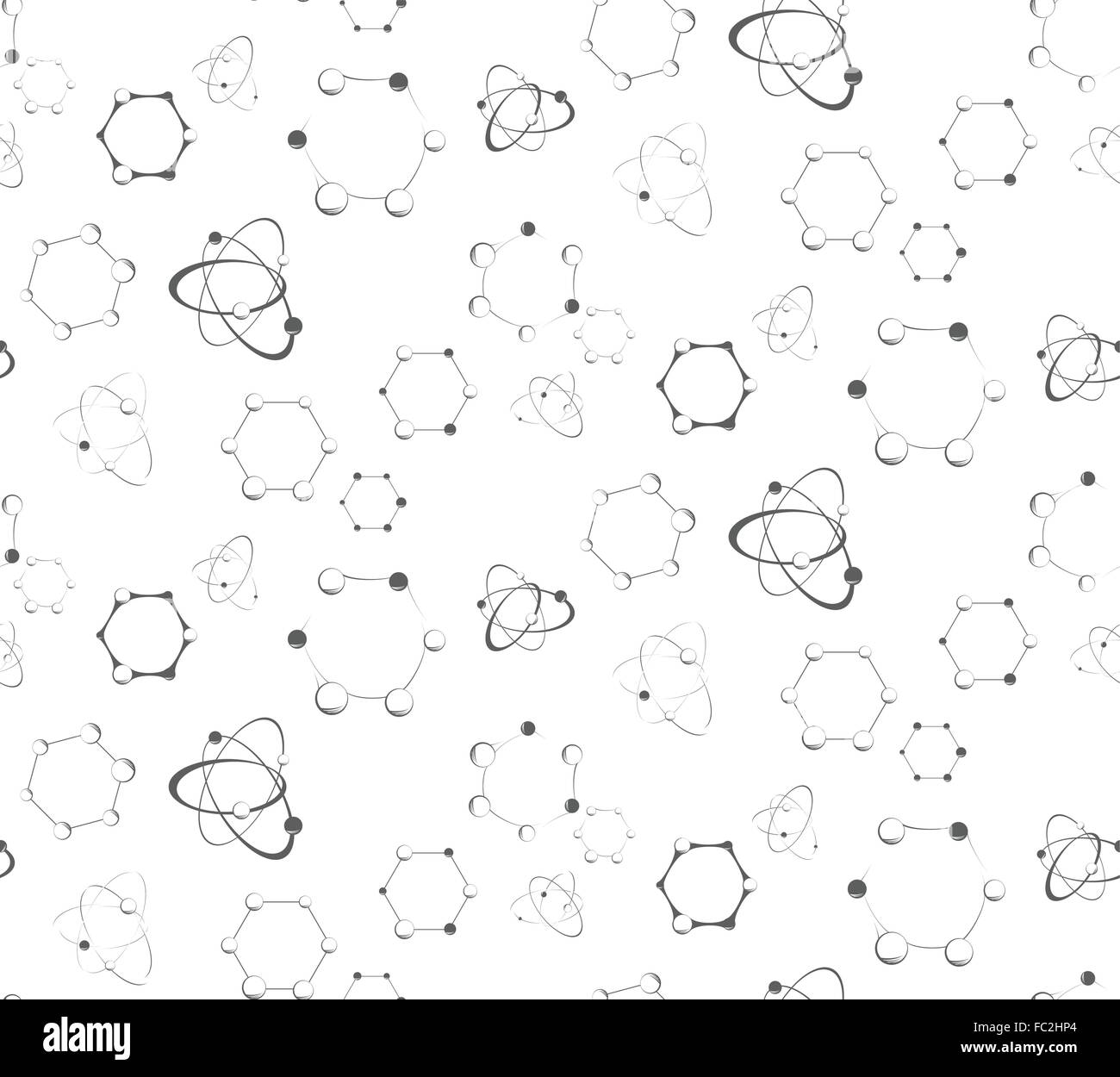 Abstract molecular background Stock Vector Image & Art - Alamy