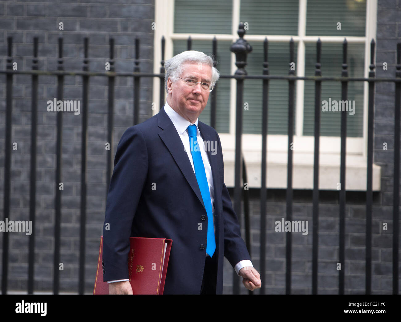 Michael Fallon,Secretary of State for Defence,arrives at number 10 ...