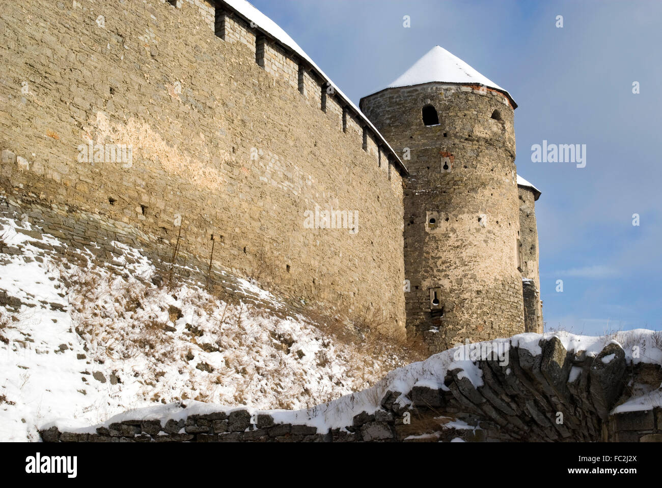 The medieval fortress of Kamianets-Podilskyi, Ukraine Stock Photo - Alamy