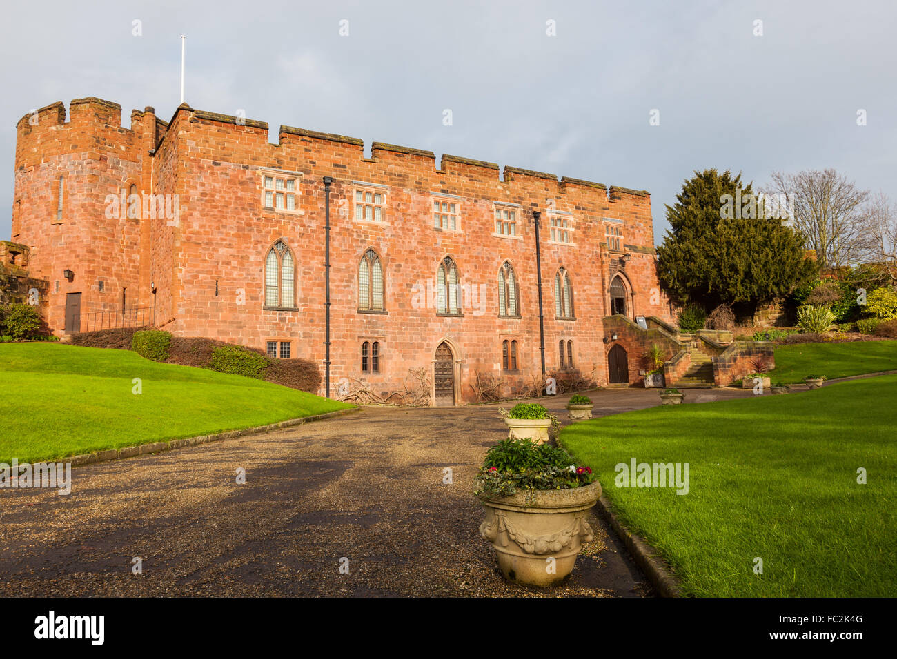 Shrewsbury Castle, Shrewsbury, Shropshire, England, UK Stock Photo - Alamy