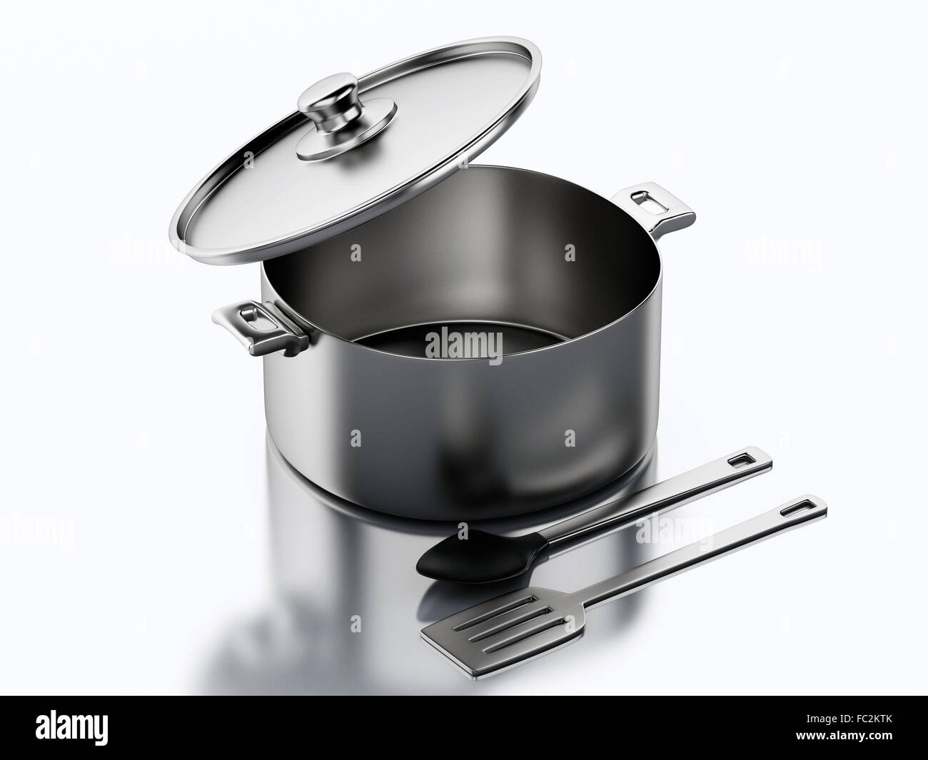 Metallic utensils hi-res stock photography and images - Alamy