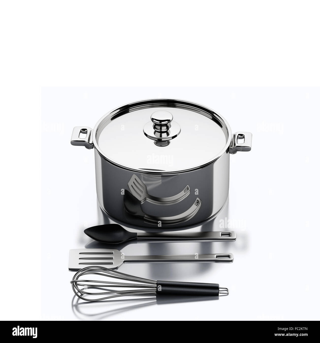 Metallic utensils hi-res stock photography and images - Alamy