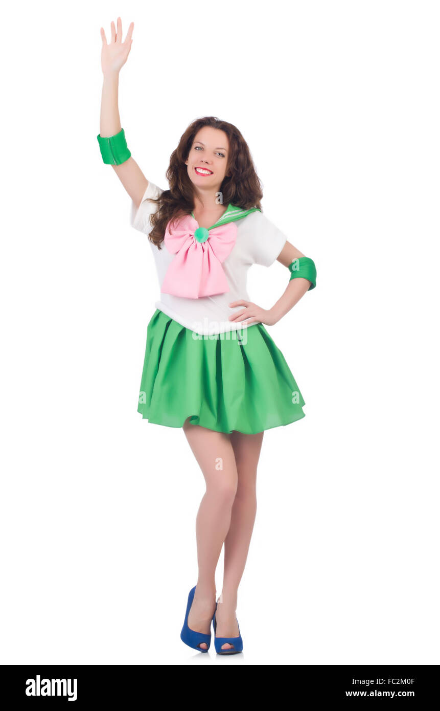 Female model in cosplay lolita hi-res stock photography and images - Alamy