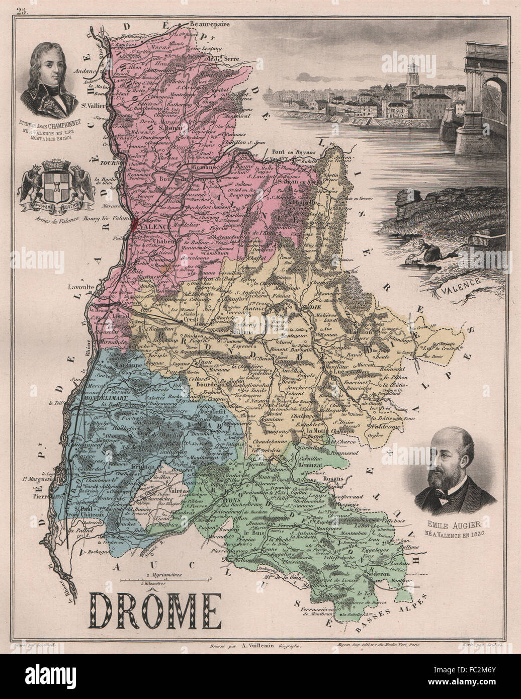 Valence map hi-res stock photography and images - Alamy