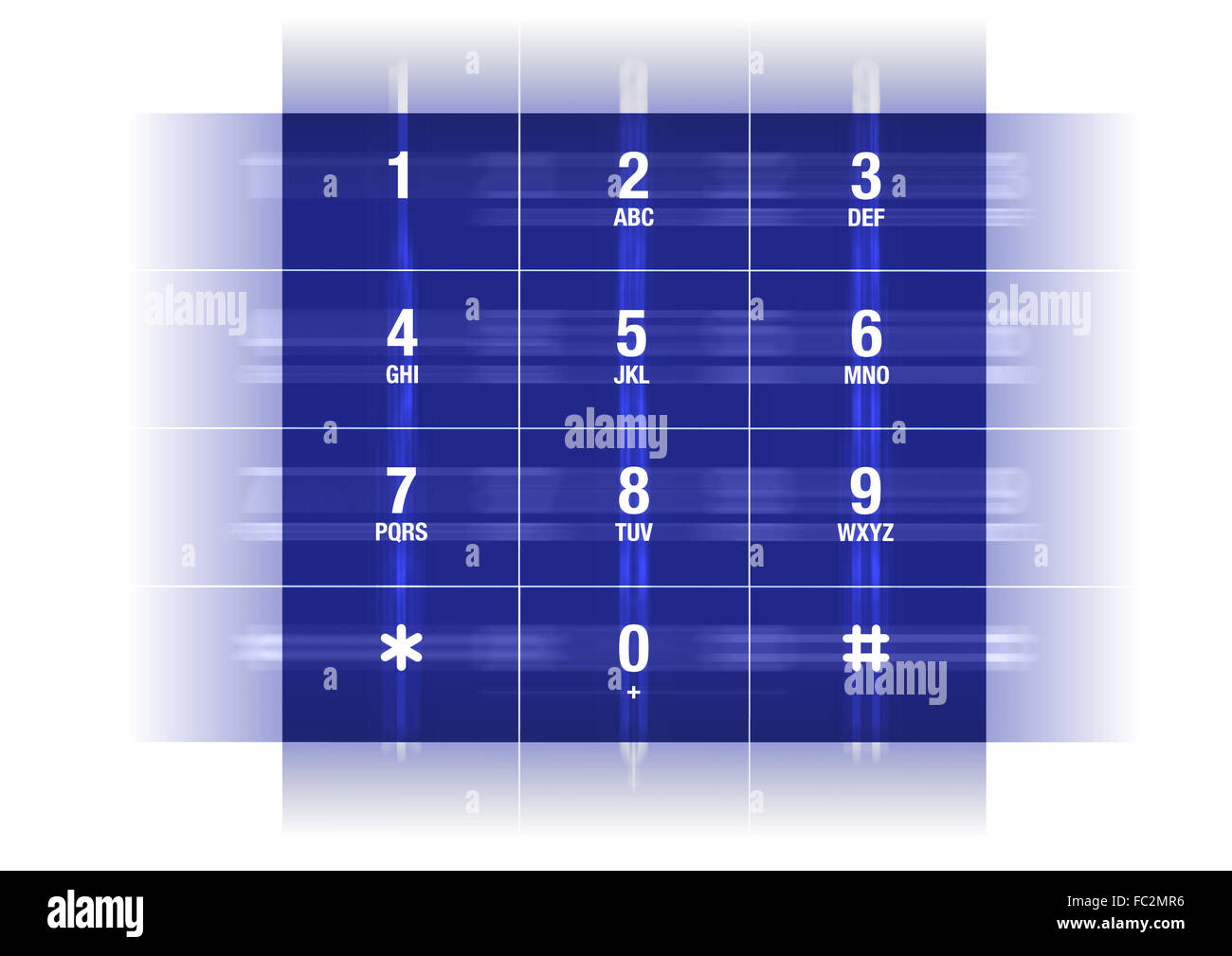 Cellphone keypad Cut Out Stock Images & Pictures - Alamy