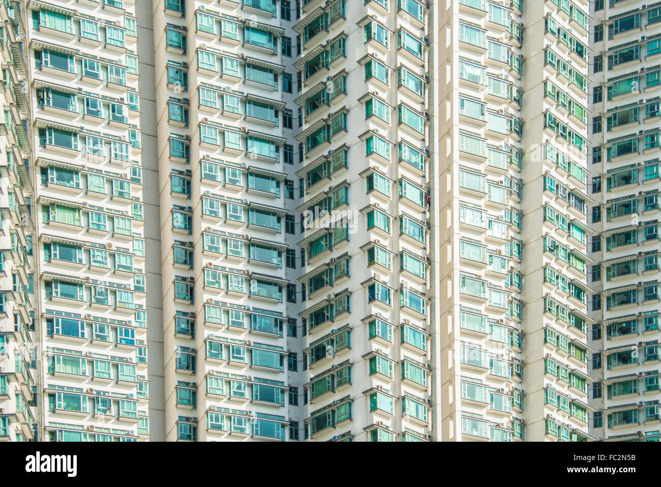 Hign density residential building in Hong Kong Stock Photo - Alamy