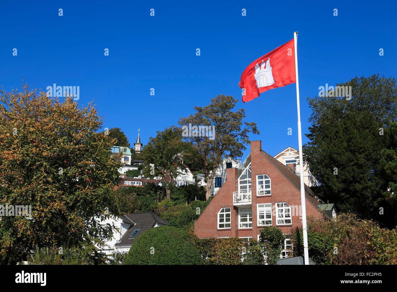 Hamburg flag hamburg flag hi-res stock photography and images - Alamy