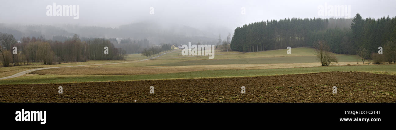 landscape at dull weather Stock Photo - Alamy