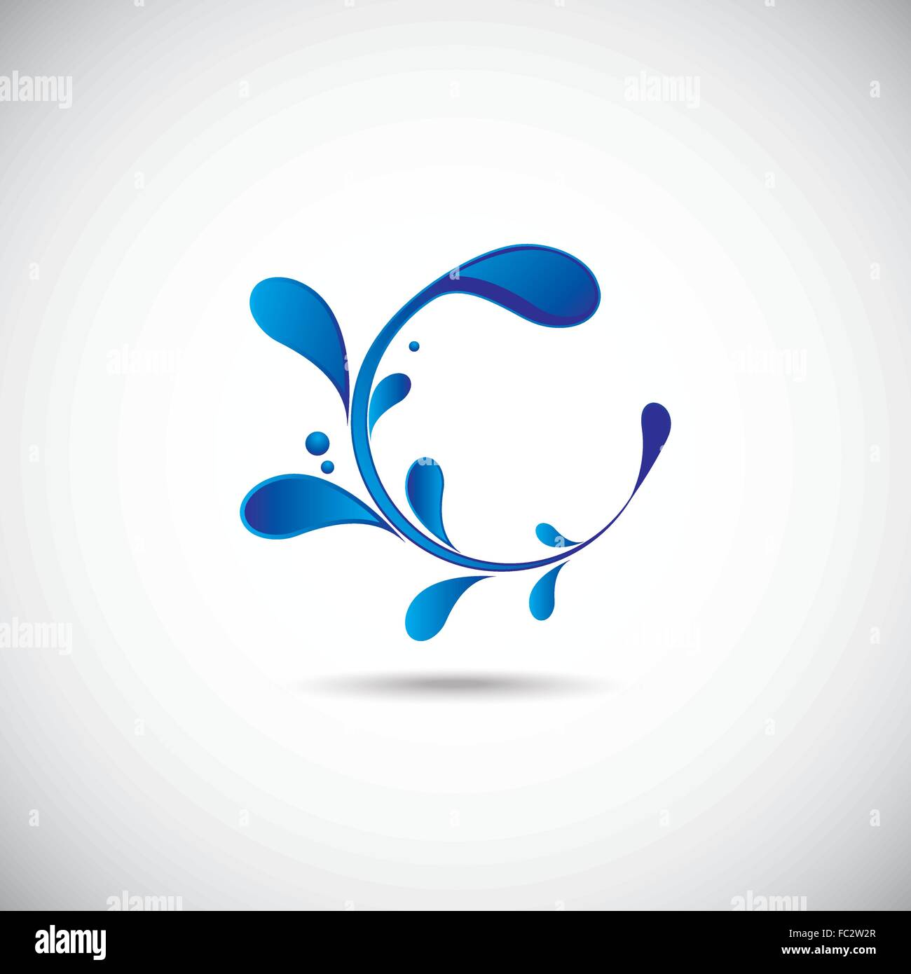 Design elements. Water icon Stock Vector Image & Art - Alamy