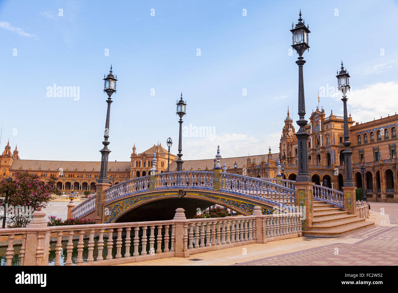 Seville Spain Square Stock Photo - Alamy