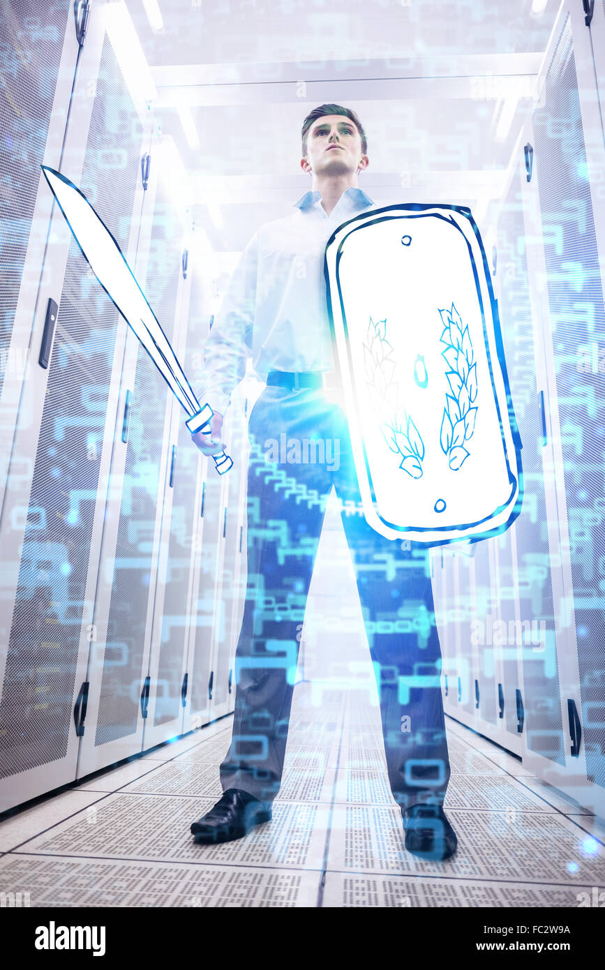 Spiral of shiny binary code Stock Photo - Alamy