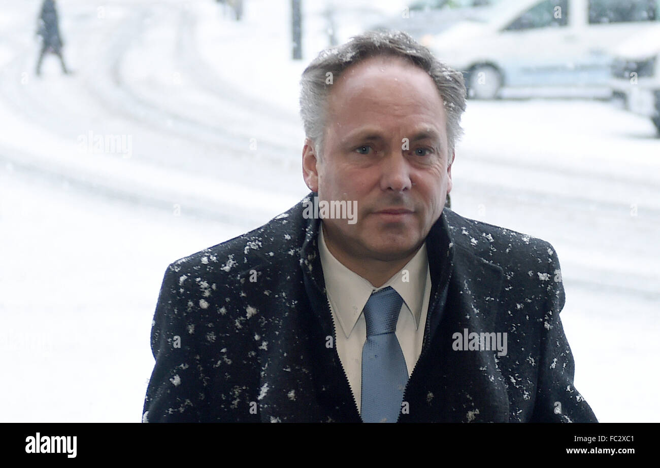 Bremen, Germany. 20th Jan, 2016. Former executive partner of Beluga ...