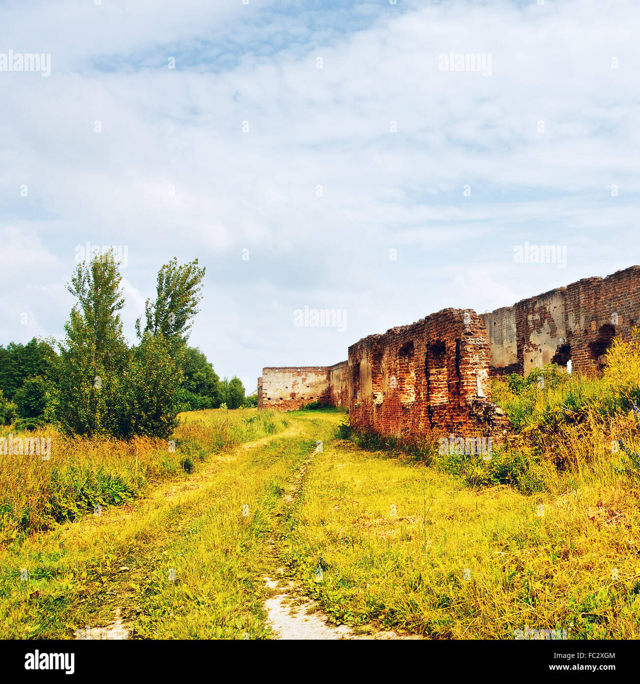 Ruins of old castle hi-res stock photography and images - Alamy