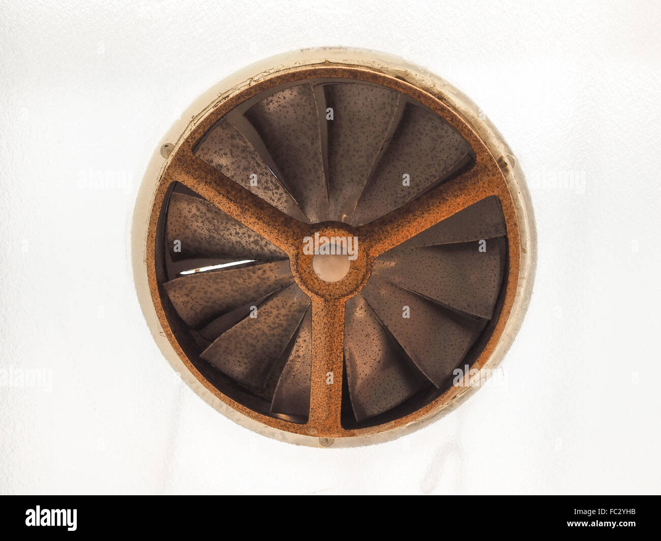 Old rusted industrial fan hi-res stock photography and images - Alamy