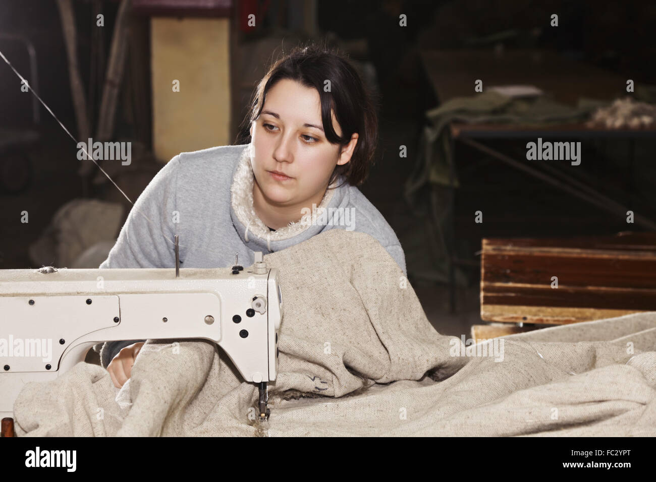 Sewer at work Stock Photo - Alamy