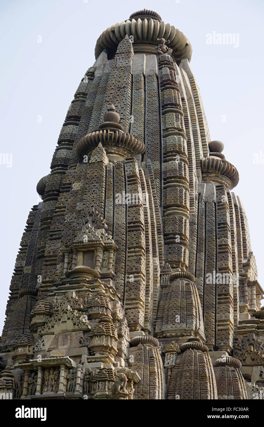 VISHWANATH TEMPLE: Shikara - Closeup, Western Group, Khajuraho, Madhya ...