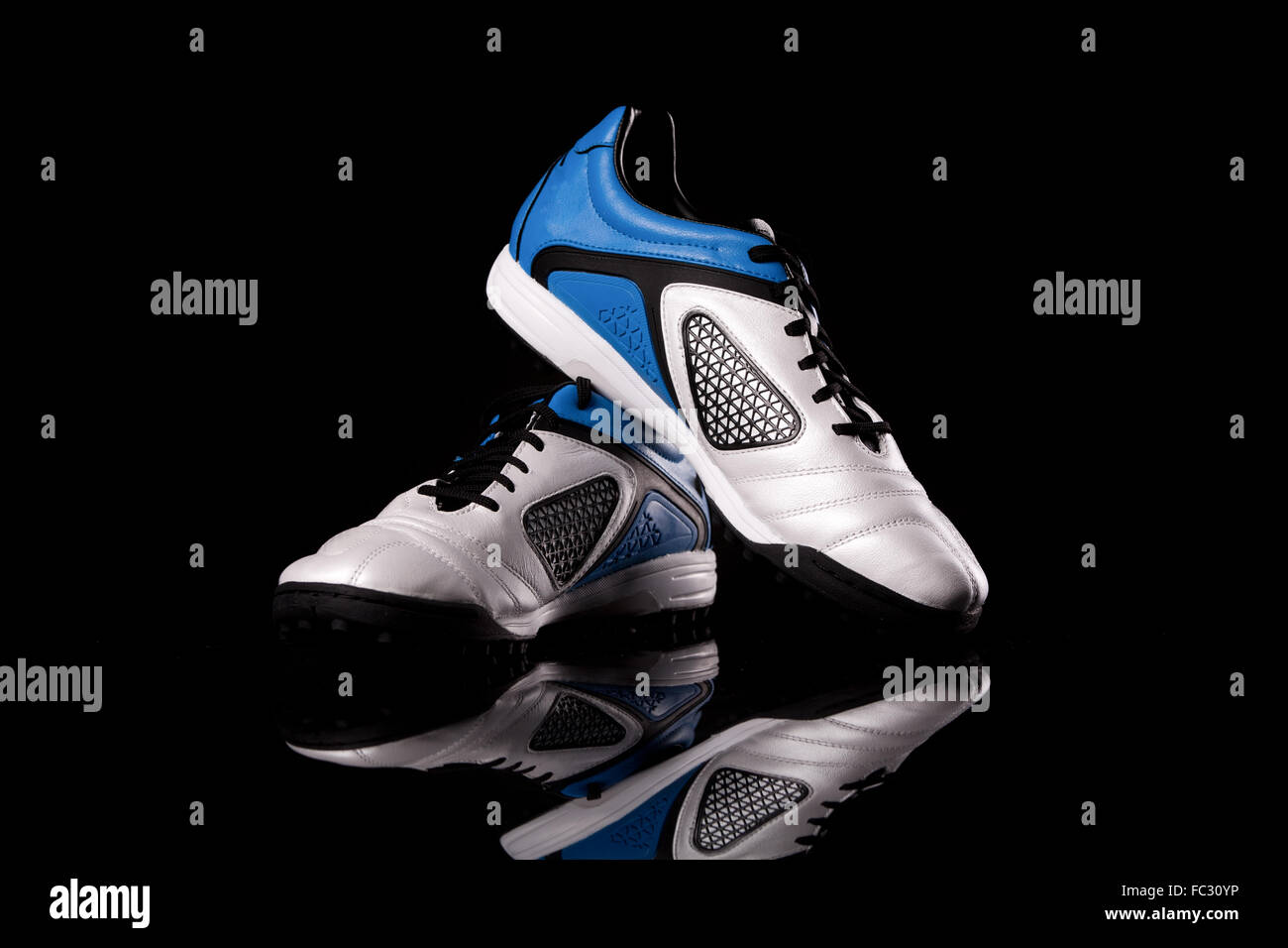 Football boots. Soccer boots Stock Photo - Alamy