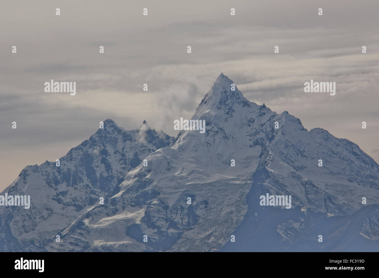 Meili Snow Mountain Range,Mingyong Glacier,Holy Kawagebo Peak worshiped ...