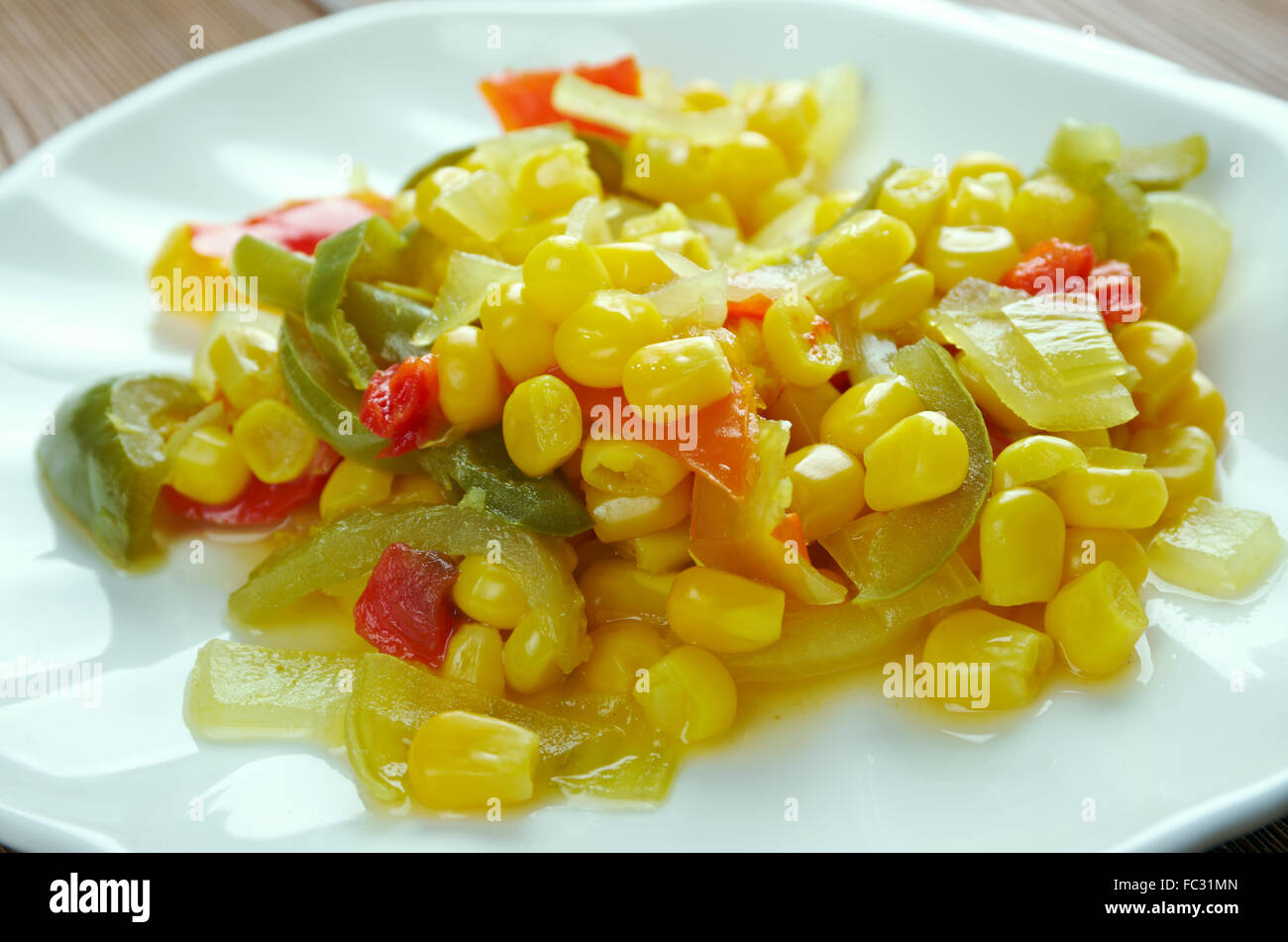 Sweetcorn Relish Stock Photos & Sweetcorn Relish Stock Images - Alamy