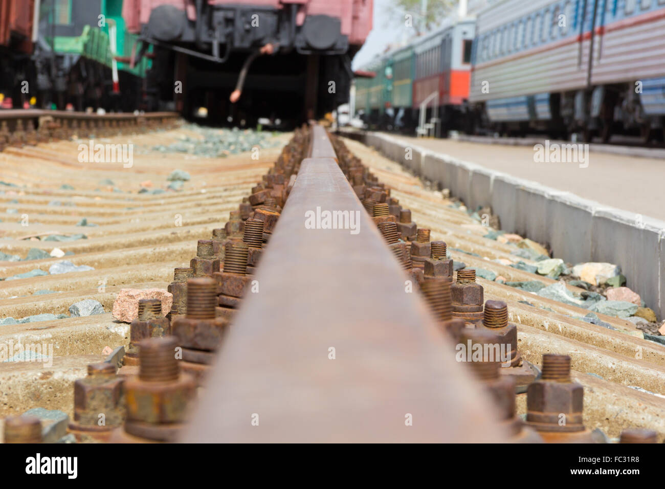 Old train way Stock Photo - Alamy